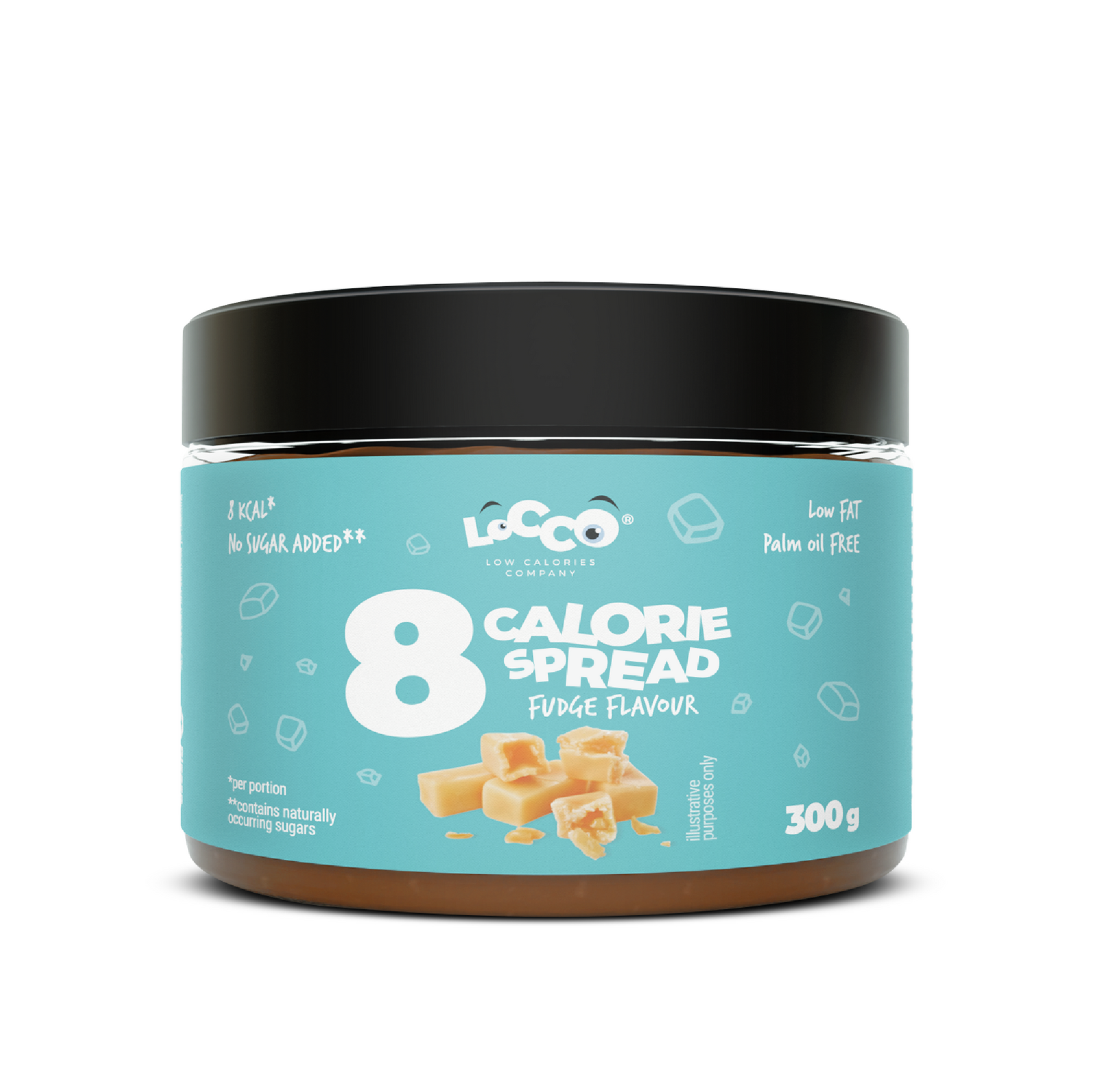 LoCCo low calorie 8 kcal spread fudge Fudge | Products \ LoCCo Low ...