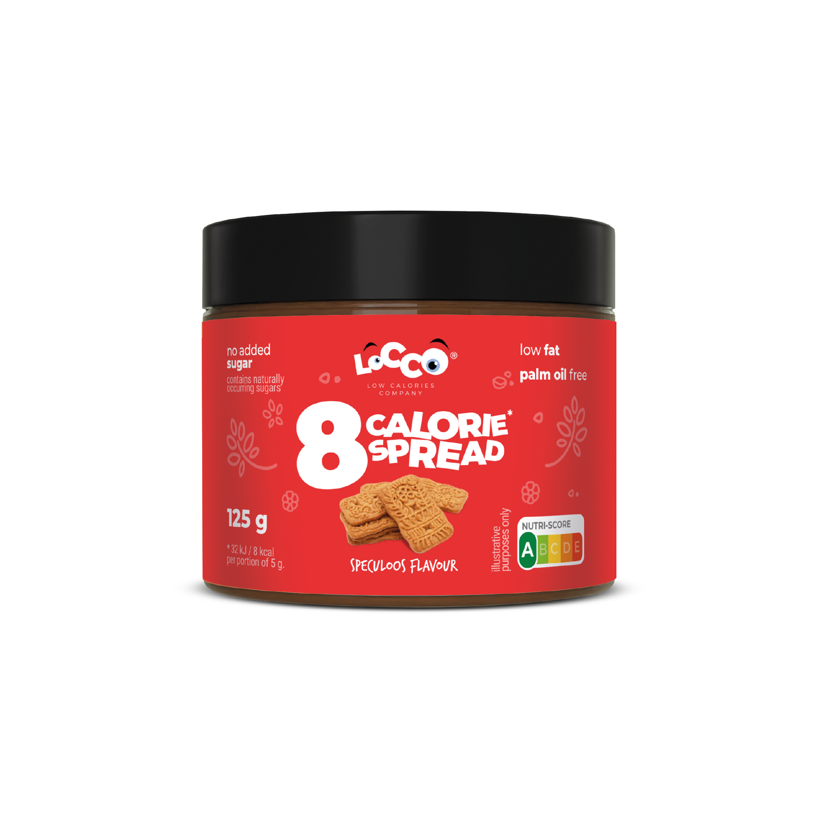 LoCCo low calorie 8 kcal spread speculoos 125 g Speculoos | Products ...